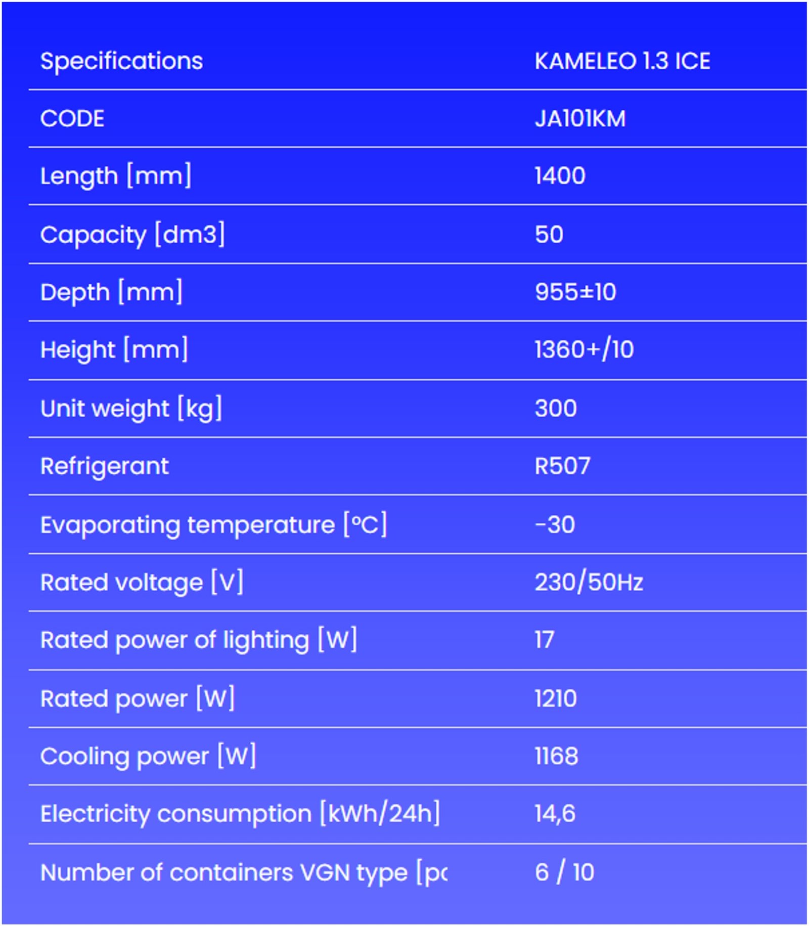 Kameleo Ice | Ice Cream Unit By Igloo | Bestronic UK