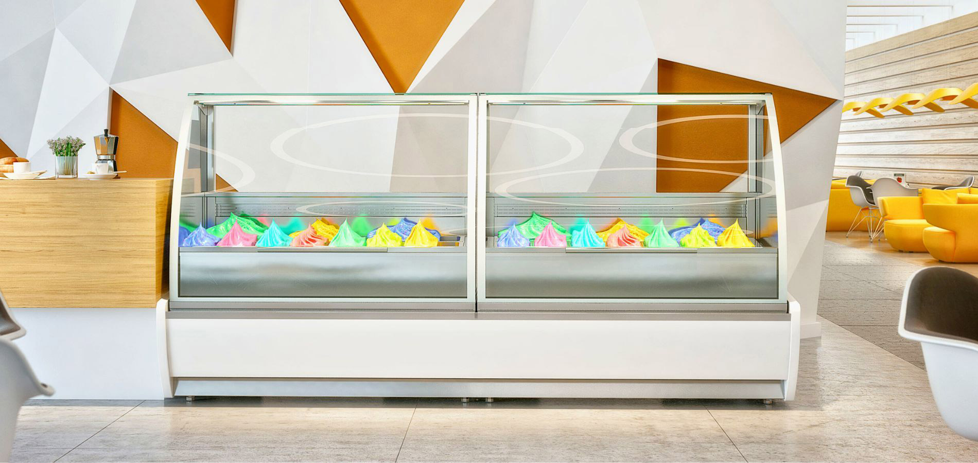 Ice Cream Counters & Shop Display Units Fridge | Bestronic